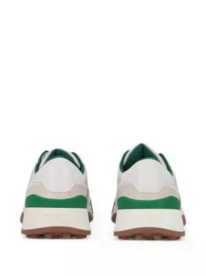 TOD'S Colour-block Panelled Lace-up Sneakers - Neutrals