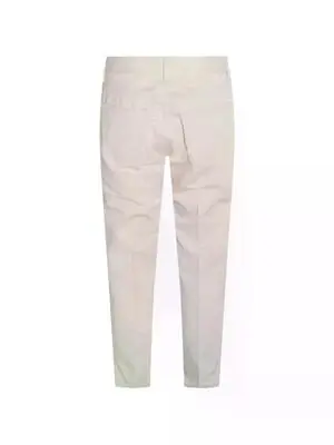 LARDINI Pleated Washed-denim Jeans