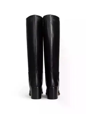 VIA ROMA 15 Calf Leather Knee-high Boots