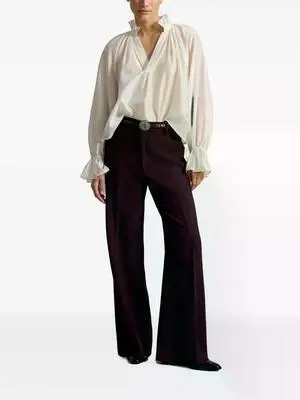Polo Ralph Lauren Beaton Wool Crepe Trousers - Red