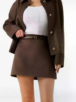 Guess Grace Suede Skirt