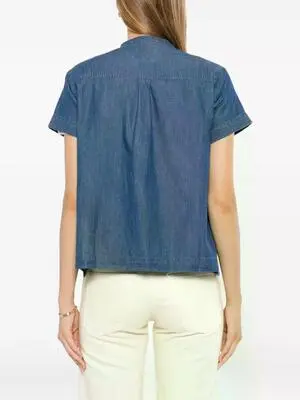 AGNES B. Logo-embroidered Shirt