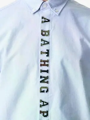 A BATHING APE Logo-print Short-sleeve Shirt
