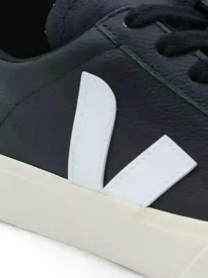 VEJA Campo Logo-patch Sneakers - Black