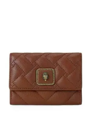 Kurt Geiger Quilted Eagle Wallet - Red