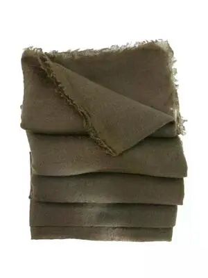 Frenckenberger Frayed-edge Scarf