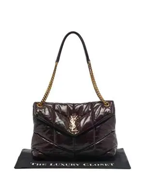 Saint Laurent 2023 Medium Loulou Puffer Shoulder Bag