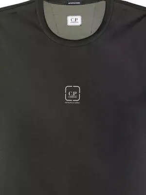 C.P. COMPANY Metropolis Series Logo-print T-shirt - Green