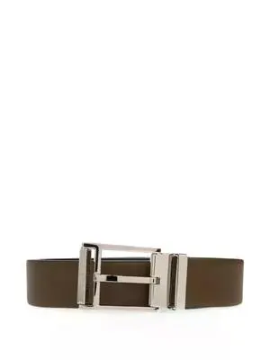 FERRAGAMO Reversible And Adjustable Belt - Brown