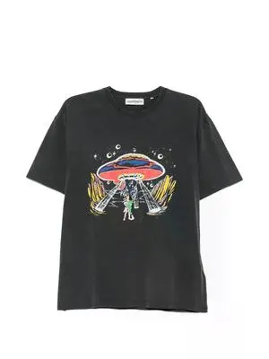 CARNE BOLLENTE Alien Affection Graphic-print T-shirt - Grey