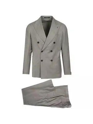 Tagliatore Montecarlo Double-breasted Suit - Grey
