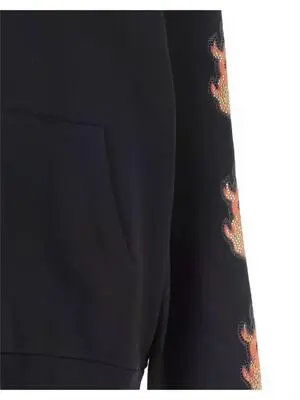 Just Cavalli Rhinestone-embellished Graphic-print Hoodie