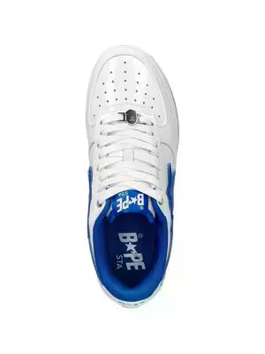 A BATHING APE Sta Leather Sneakers