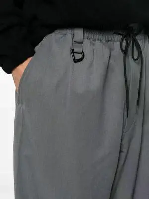 Y3 X Yohji Yamamoto Drawstring-waist Trousers