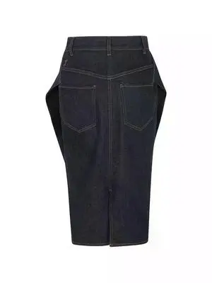 Jacquemus De-nîmes Cubisto Skirt