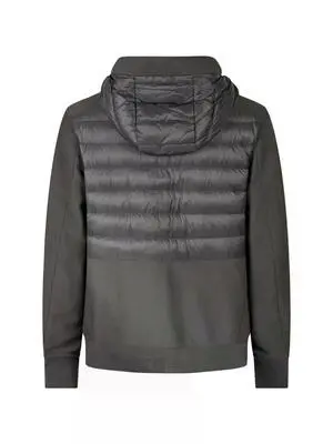 PARAJUMPERS Quilted Panelled Hooded Jacket - Grey