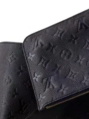 LOUIS VUITTON All In Monogram Empreinte Leather Gm Bucket Bag