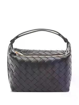 Bottega Veneta Mini Wallace Intrecciato Tote Bag - Black