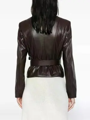 Liu Jo Belted Zip-up Jacket