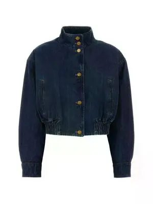 JIL SANDER Elasticated-waist Denim Jacket
