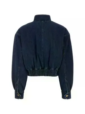 JIL SANDER Elasticated-waist Denim Jacket