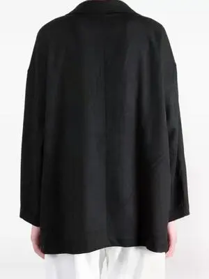 Y3 Oversized Logo Patch Coat