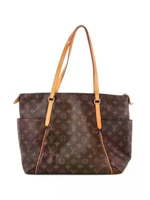 LOUIS VUITTON Totally Handbag Monogram Canvas Gm Shoulder Bag - Brown