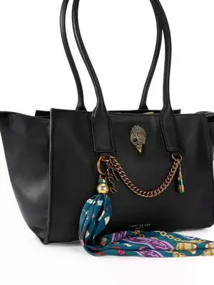 Kurt Geiger Eagle-plaque Tote Bag With Silk Scarf Detail