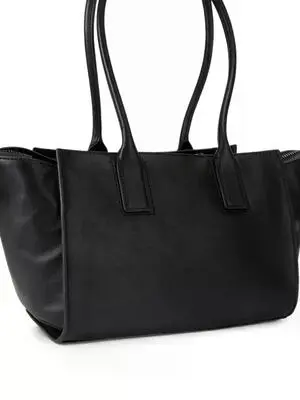 Kurt Geiger Eagle-plaque Tote Bag With Silk Scarf Detail