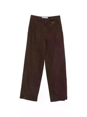 GOLDEN GOOSE Button-cuff Wide-leg Trousers