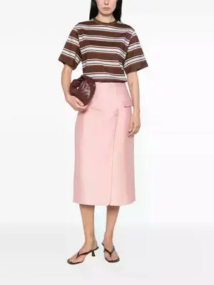 Stine Goya Striped Crewneck T-shirt