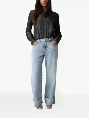 Guess Ls Lucia Relaxed Hotfix Shirt