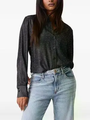 Guess Ls Lucia Relaxed Hotfix Shirt