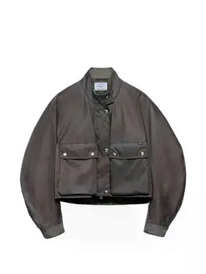 Prada Washed Re-nylon Blouson Jacket