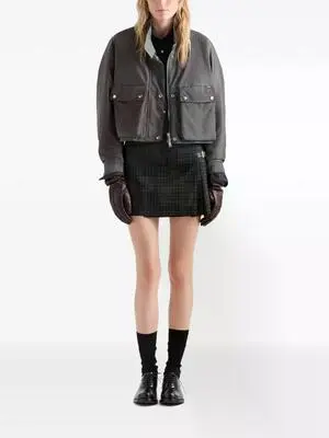 Prada Washed Re-nylon Blouson Jacket