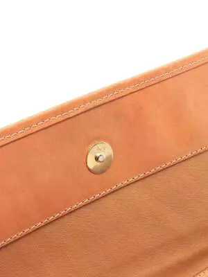 Celine 2000s Macadam Shoulder Bag - Brown