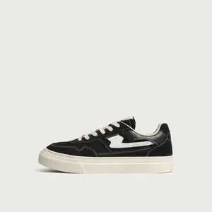 S.W.C STEPNEY WORKERS CLUB Pearl Ii S-strike Suede Sneaker - Black