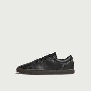 S.W.C STEPNEY WORKERS CLUB Surma Tumbled Leather Sneaker - Black