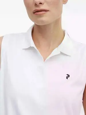 PEAK PERFORMANCE Sleeveless Logo Polo Top