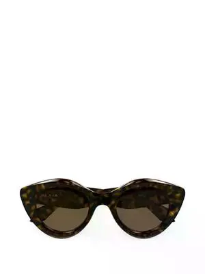 AZZEDINE ALAIA Tortoiseshell-effect Cat-eye Sunglasses
