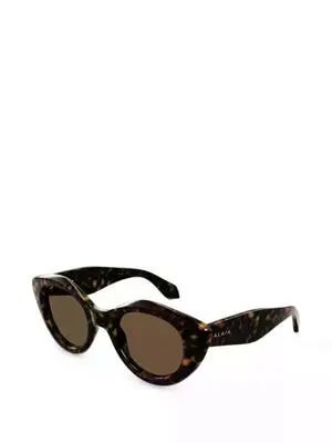 AZZEDINE ALAIA Tortoiseshell-effect Cat-eye Sunglasses