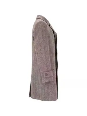 AL DUCA D’AOSTA 1902 Herringbone Single-breasted Coat