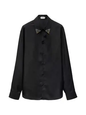 Versace Silk-poplin Regular Shirt