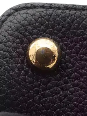 LOUIS VUITTON Taurillon Capucines Pm Satchel