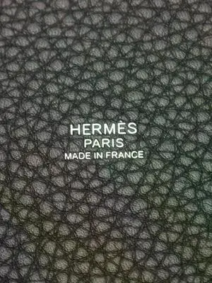 Hermès Clemence Picotin Lock 22 Handbag - Black