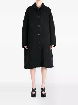 CASEY CASEY Big Blobby Button-up Cashmere Coat