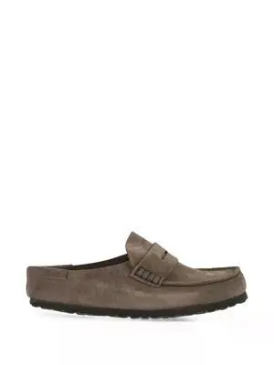 BIRKENSTOCK Naples Calf Suede Mules