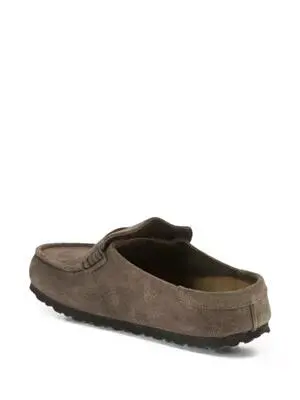 BIRKENSTOCK Naples Calf Suede Mules