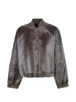 Brunello Cucinelli Buttoned Bomber Jacket