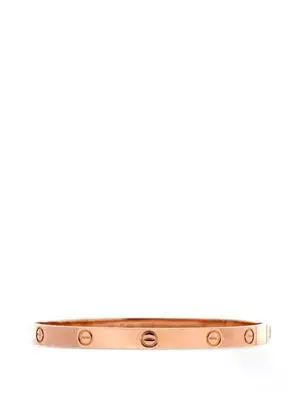 Cartier Love 18k Rose Gold Bracelet - Pink